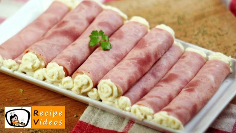 HAM ROLL RECIPE WITH VIDEO - simple Ham roll recipe