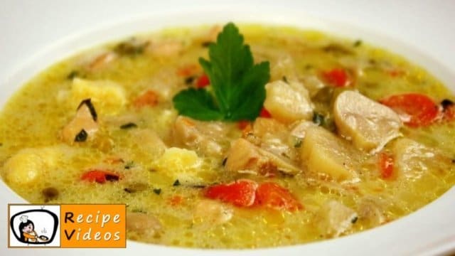 TARRAGON RAGOUT SOUP RECIPE WITH VIDEO - easy recipe