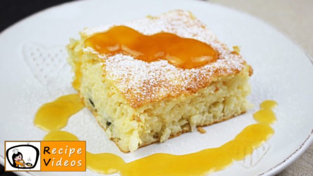 BAKED RICE PUDDING RECIPE WITH VIDEO - simple Baked rice pudding