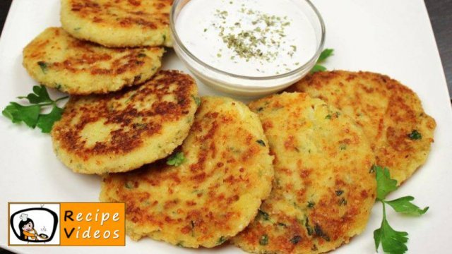 CHEESE-FILLED POTATO MEDALLIONS RECIPE WITH VIDEO