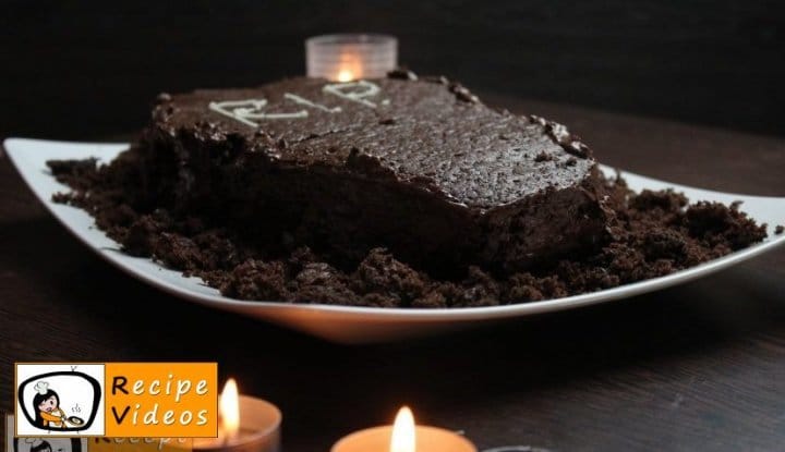 COFFIN CAKE RECIPE WITH VIDEO - fun and simple recipe for Halloween