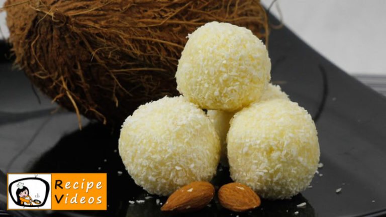 RAFFAELLO BALLS RECIPE WITH VIDEO - simple and easy recipe
