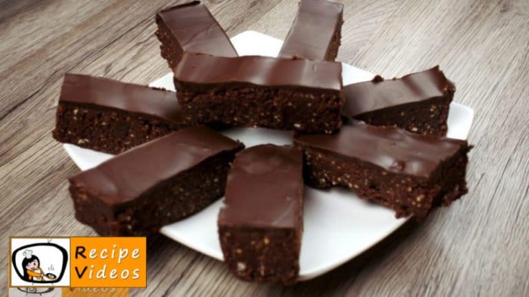 CHOCO SLICES RECIPE WITH VIDEO - simple Choco slices recipe