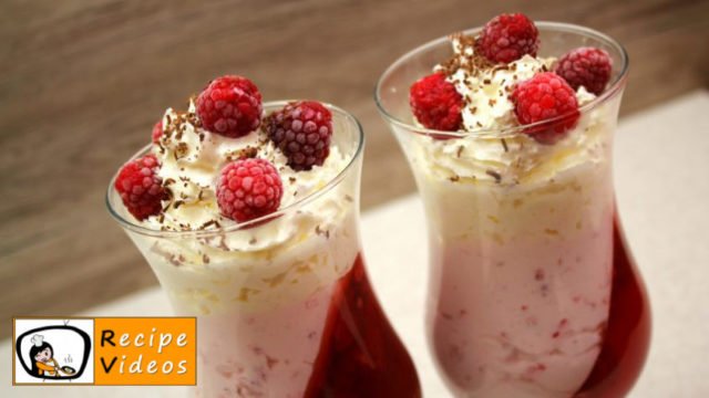 RASPBERRY PARFAIT RECIPE WITH VIDEO - Raspberry Parfait Recipe