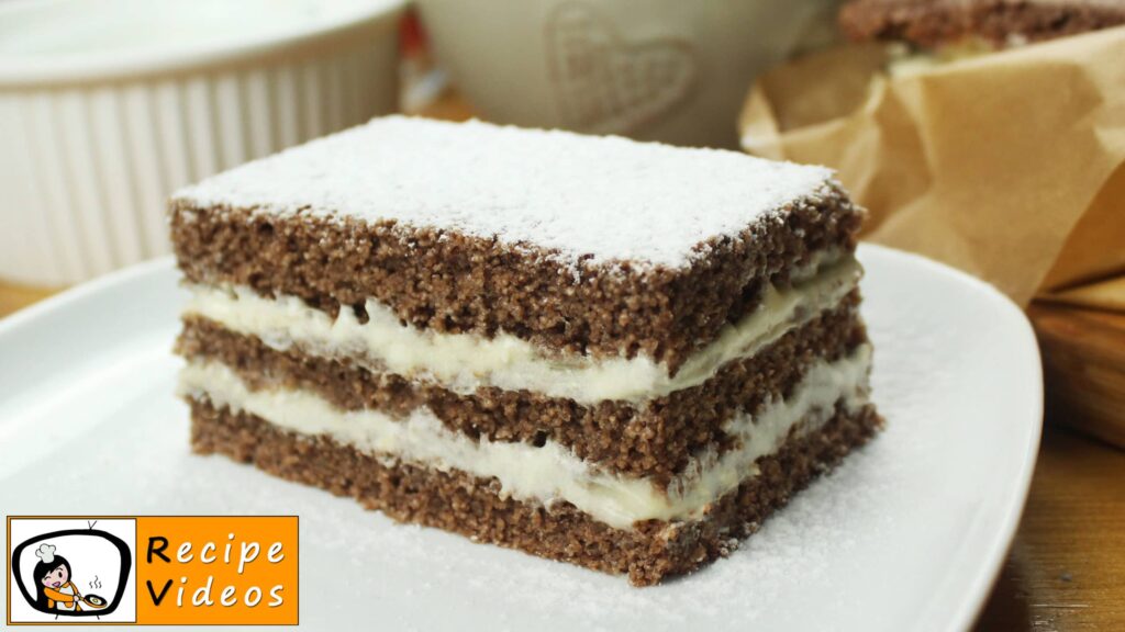 Semolina Cream Slice - Recipe Videos